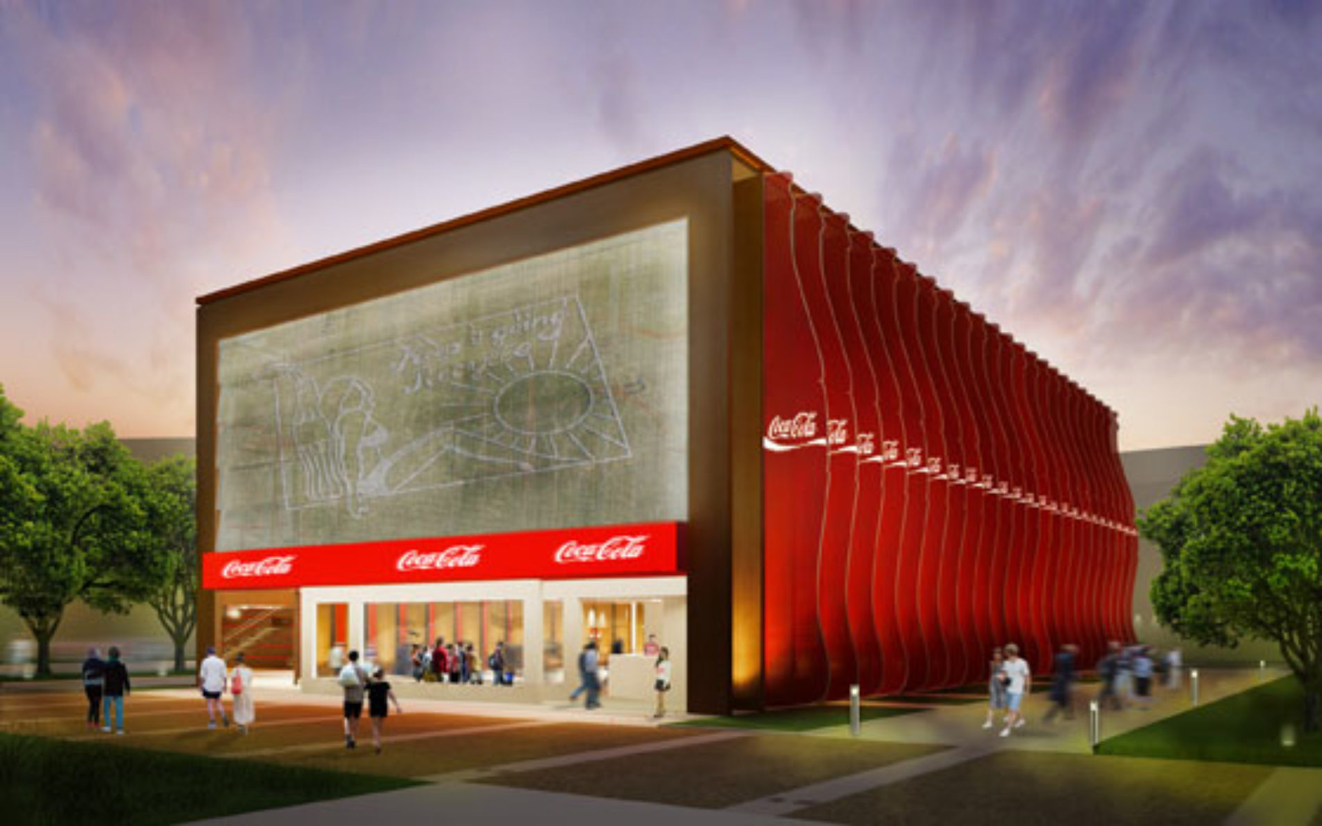 Expo 2015. il padiglione sostenibile di Coca-Cola - Vendingnews.it ...