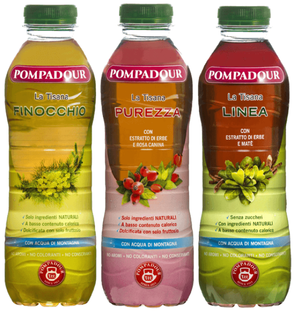 Nuovo formato per le tisane pronte Pompadour - Vendingnews.it