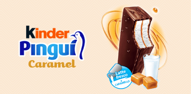 Un nuovo gusto per il Kinder Pinguì