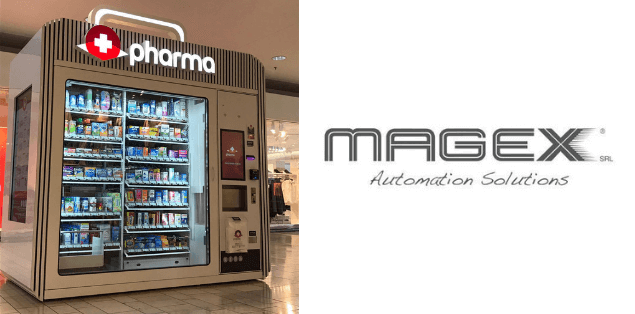 Colosseo di Magex, la vending machine supercapiente