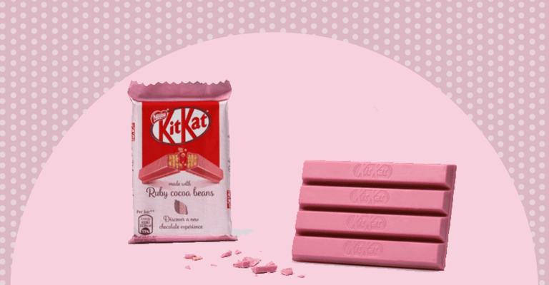 Il Kit-Kat Ruby, con il suo cioccolato rosa, arriva anche in Europa