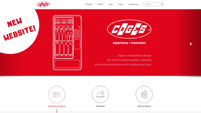 Coges presenta il nuovo sito web commerciale