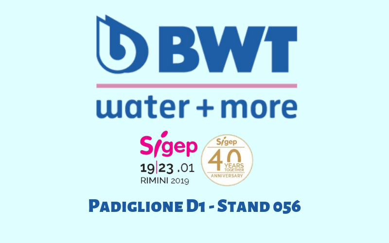 BWT Water+More Italia Srl @ a SIGEP 2019