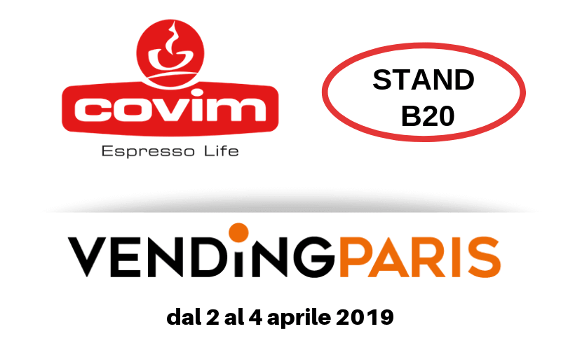 Covim a Vending Paris con il nuovo caffè in grani Bio UTZ per d.a.