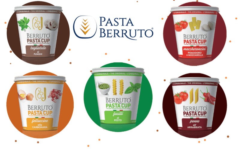 Da Pasta Berruto arriva Pasta Cup, i primi piatti per il Fuori Casa