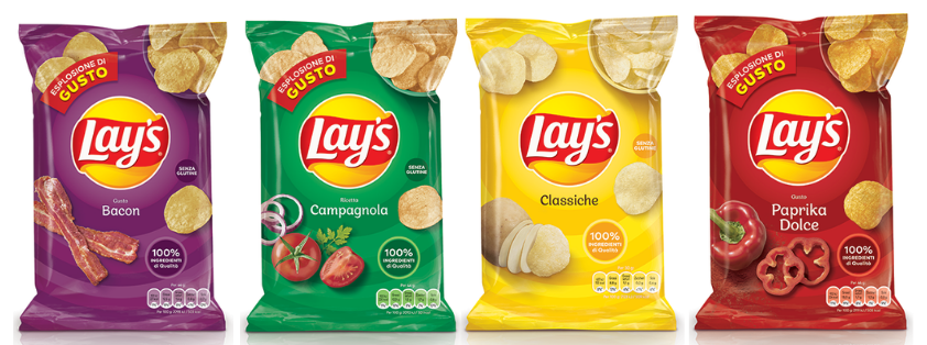 On air la nuova campagna delle Lay's, che si presentano con un nuovo pack