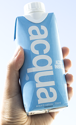 Crowdfunding per ACQUAINBRICK che lancia l'acqua in tetrapack da 33 cl ...