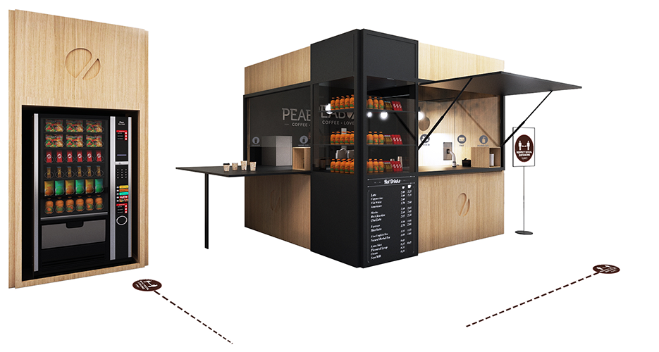Un progetto italiano nel Regno Unito: The Pod, la caffetteria con le ...