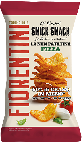 Fiorentini Alimentari: arriva Snick Snack, la non-patatina al gusto pizza