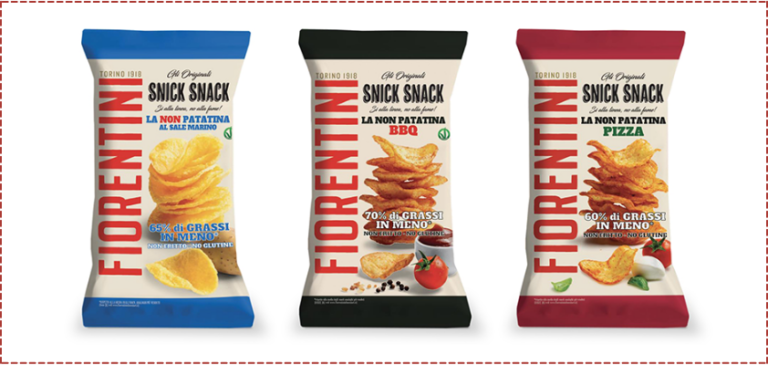 Fiorentini Alimentari: arriva Snick Snack, la non-patatina al gusto pizza