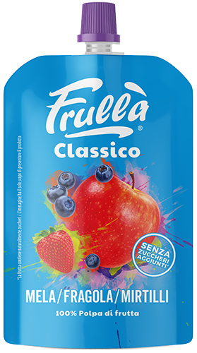 Restyling del logo e nuovo pack per Frullà Classico, la frutta fresca ...