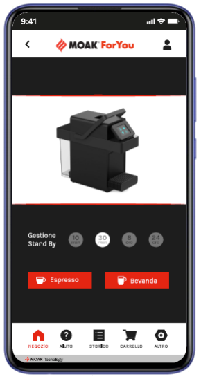 MOAK FOR YOU. Arriva sul mercato il sistema proprietario di Caffè Moak