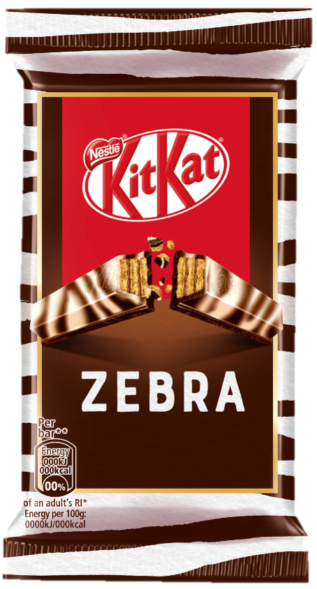 KITKAT ZEBRA. Arriva la versione animalier in limited edition dell ...