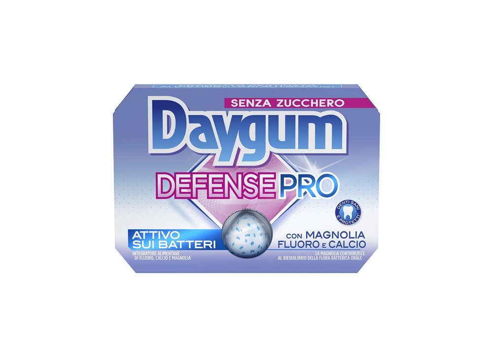 Daygum Defense PRO, il nuovo chewing gum attivo sui batteri della bocca