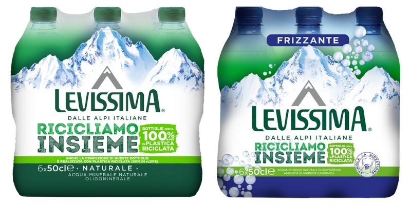 Levissima lancia in esclusiva per il canale fuori casa la bottiglia ...