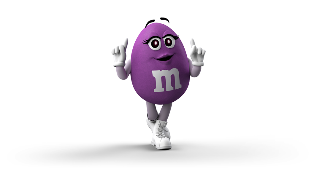 Mrs. Purple: il nuovo personaggio della famiglia M&M’S® per una società ...