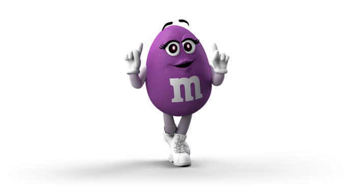 Mrs. Purple: il nuovo personaggio della famiglia M&M’S® per una società più inclusiva