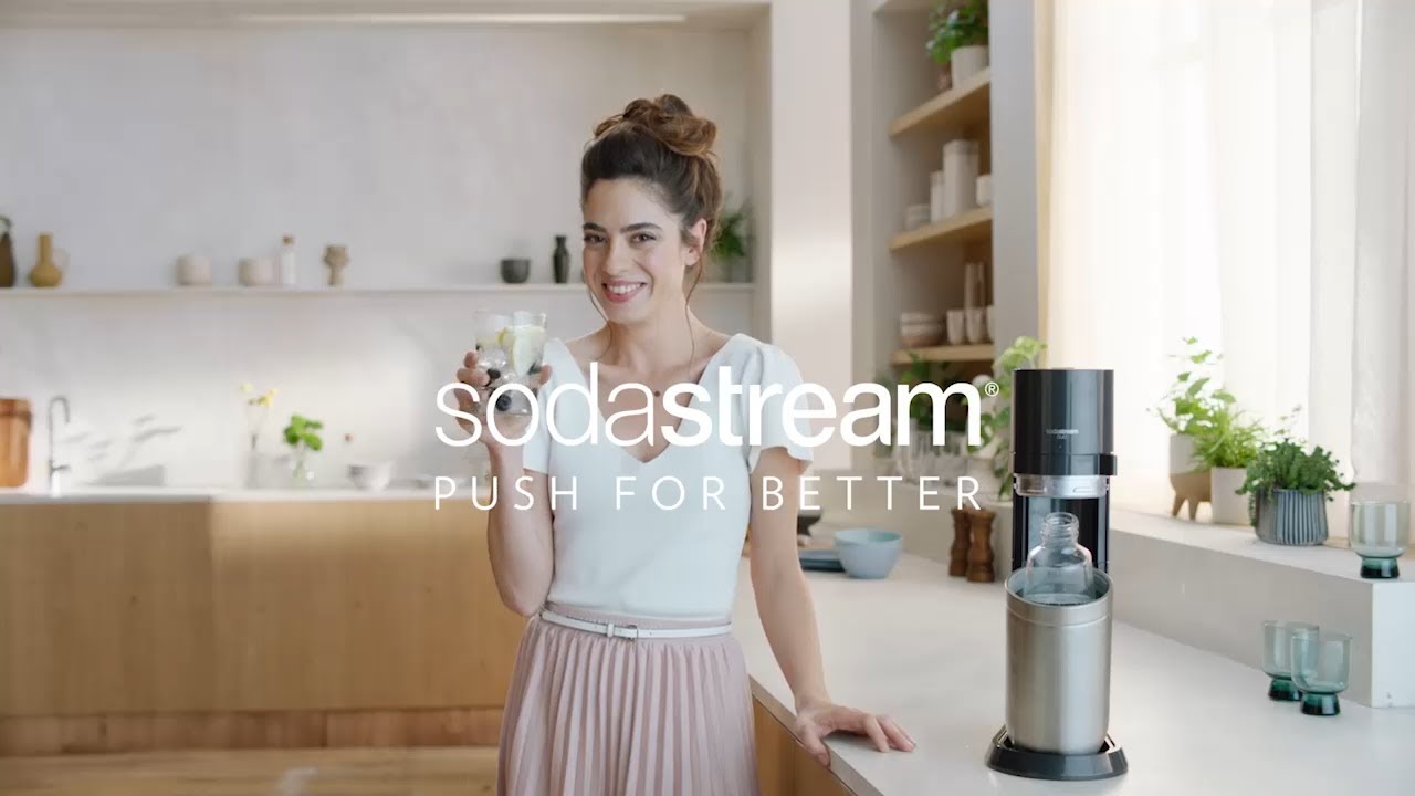 SodaStream Push for Better: nuova identità visiva e nuovi erogatori