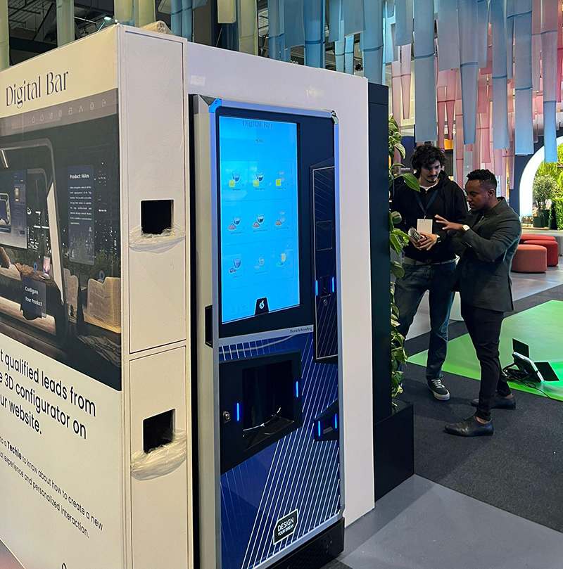 Bianchi Vending al Salone del Mobile Milano con Intuity