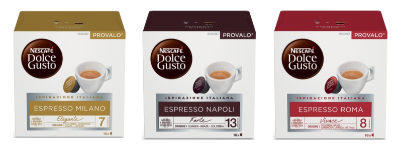 Nescafé® Dolce Gusto® cala il poker e lancia la gamma "Ispirazione ...
