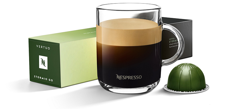 Nespresso presenta i nuovi COFFEE+ di Vertuo per un'extra carica di gusto