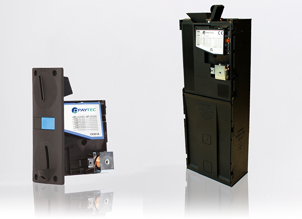 I validatori di monete Paytec sono ora disponibili anche in MDB