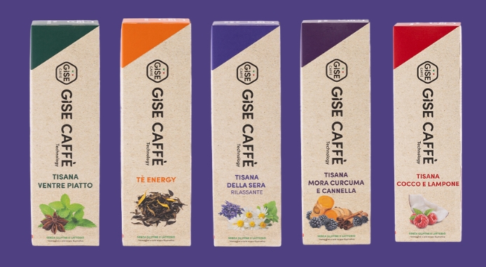 Gise Caffè lancia le tisane della Linea Benessere in collaborazione con L'Angelica